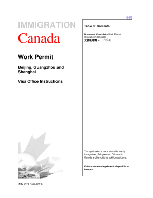 Fillable Online How to get a Work Permit and Visa for China ...
