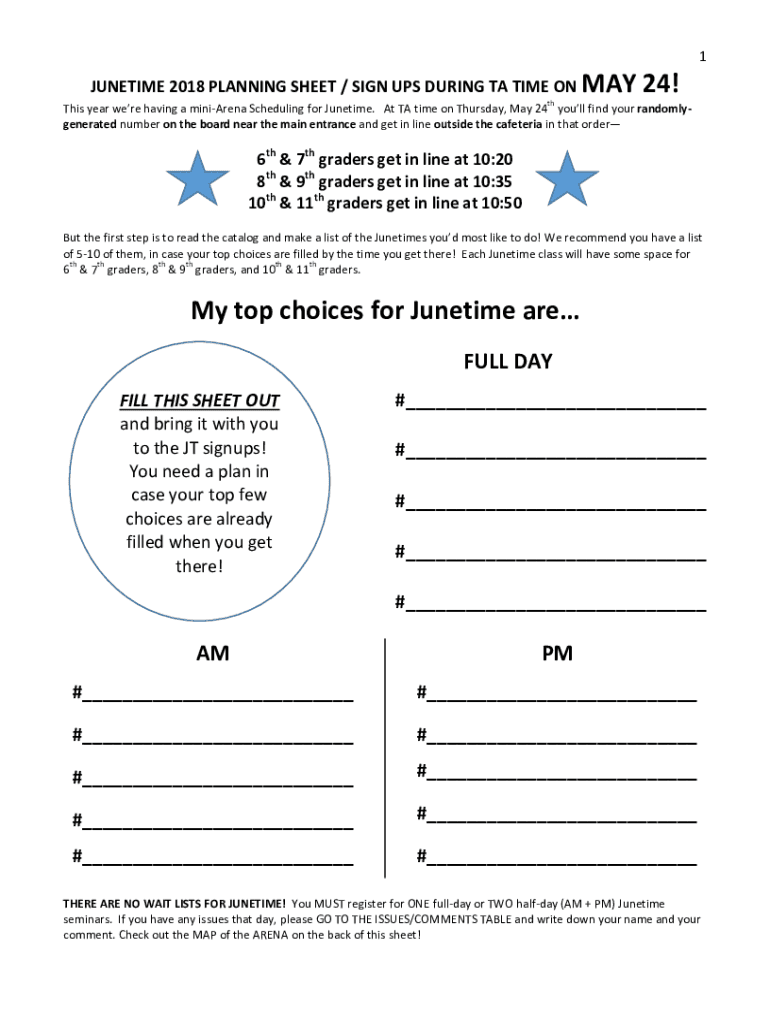 Fillable Online What Is a Sign Up Sheet? Definition, Types, Uses ...