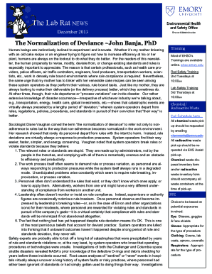 Fillable Online The normalization of deviance in healthcare delivery ...