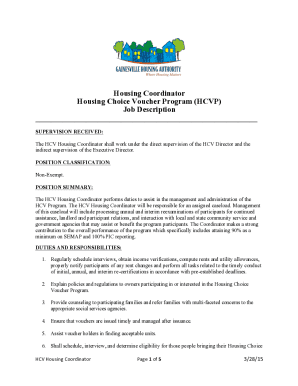Fillable Online owner's guide to the section 8 - housing choice voucher ...