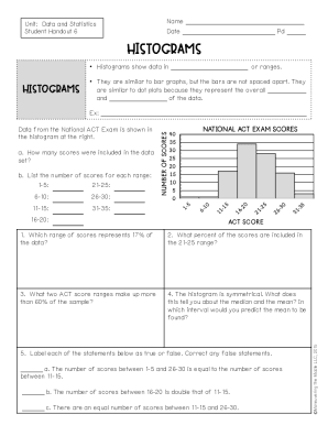 Fillable Online A Complete Guide to HistogramsTutorial by Chartio Fax ...