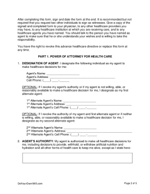 Fillable Online Advance Directive Form Fax Email Print - pdfFiller