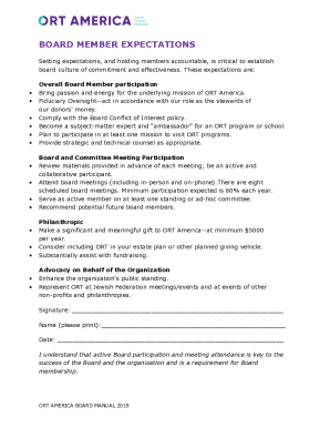 Fillable Online The Complete Guide to Board Member Responsibilities ...