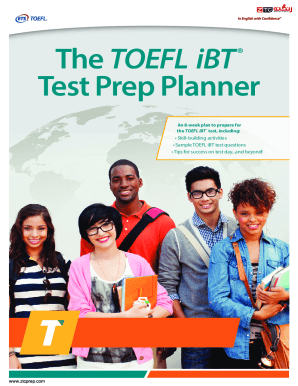 Fillable Online TOEFL Practice Test Guide: Take a Free TOEFL Sample ...