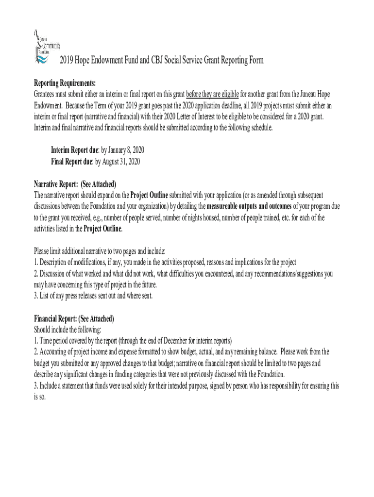 Fillable Online Guidelines on the Reporting of Grants and Contributions ...