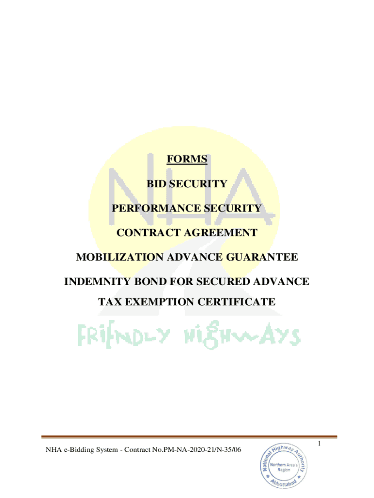 Fillable Online forms - NHA e-Bidding Fax Email Print - pdfFiller