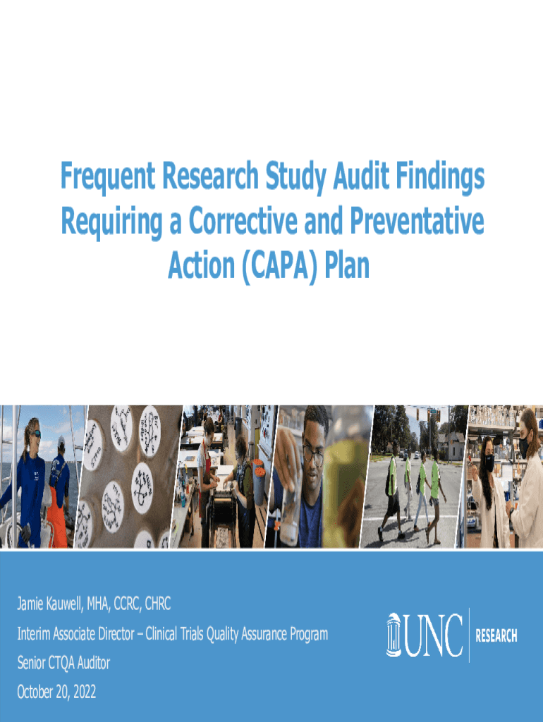 Fillable Online a frequency trend analysis of major and critical audit ...