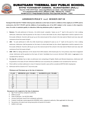 Fillable Online REGISTRATION FORM FOR CLASS XI Paste Here Recent ...