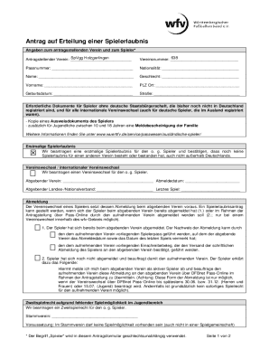 Ausfüllbar Online wfv mit Logo schwarz-wei Fax Email Drucken - pdfFiller