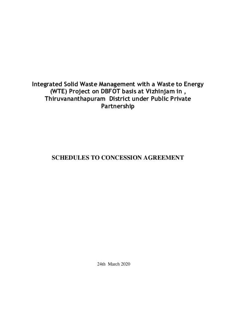 Fillable Online Integrated Solid Waste Management with a Waste to ...