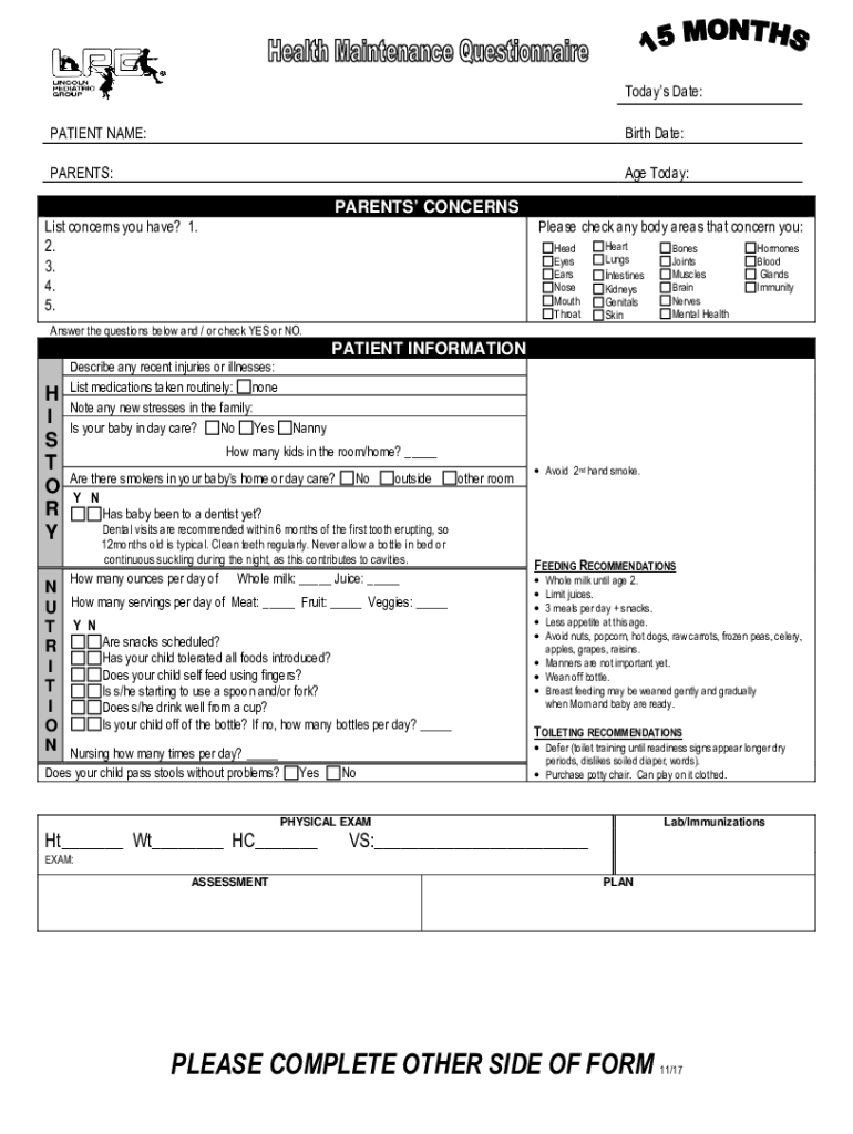 Fillable Online PATIENT INTERVIEW GUIDE Fax Email Print - pdfFiller