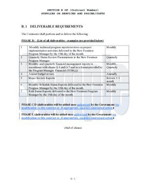 Fillable Online Framework Agreement for the Provision of Services Fax ...
