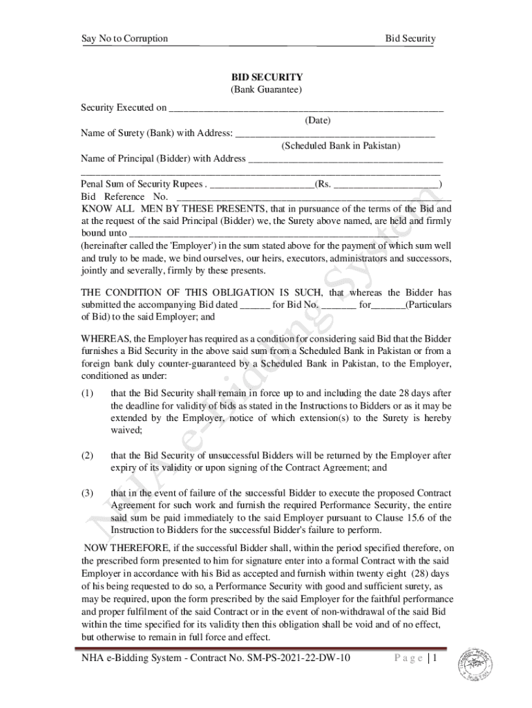 Fillable Online Are you sure about your surety? Bank guarantees in ...