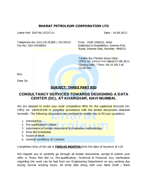 Bpcl Letterhead - Fill Online, Printable, Fillable, Blank | pdfFiller