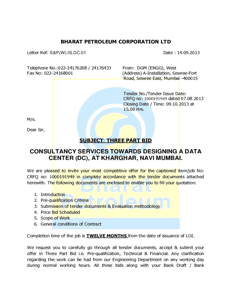 Bpcl Letterhead - Fill Online, Printable, Fillable, Blank | pdfFiller