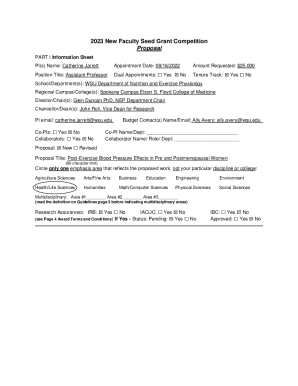 Fillable Online NFSG Notice of Intent : Entry # 4988 - Fax Email Print - pdfFiller