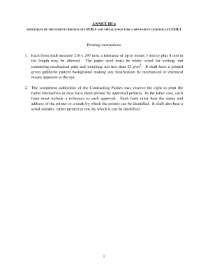 Fillable Online eur1 certificate template PDF,Doc ,Images - PDFprof Fax ...