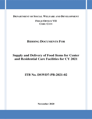 Fillable Online DSWD Region VII - The Department of Social Welfare and ...