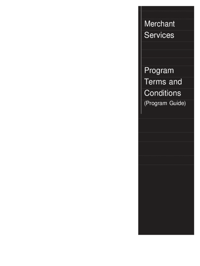 Fillable Online Merchant Processing Agreement Program Guide PNC Bank ... Fax Email Print - pdfFiller