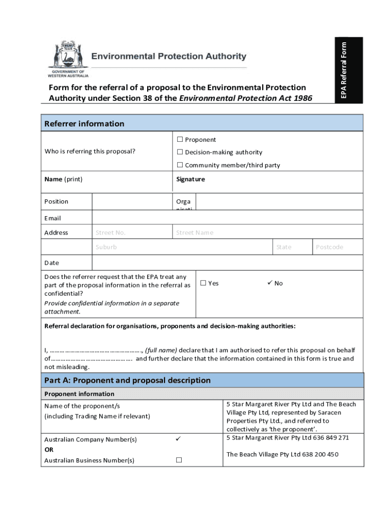 Fillable Online Does the referrer request that the EPA treat any Fax ...