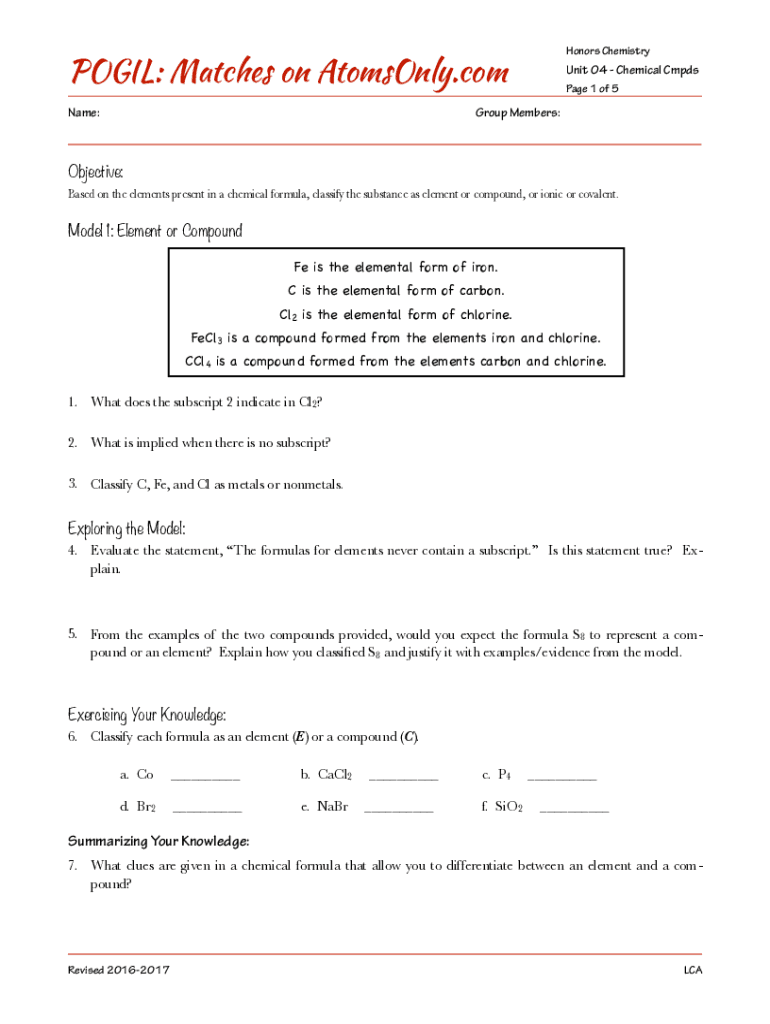 Fillable Online Naming Molecular Compounds How Are The Chemical fillable-online-naming-molecular-compounds-how-are-the-chemical