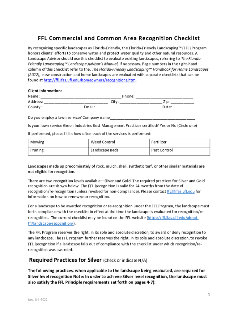 Fillable Online ffl ifas ufl Application of the Florida-Friendly ...