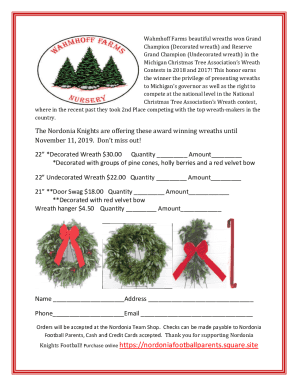 Fillable Online National Christmas Tree and Wreath Contest winners ...