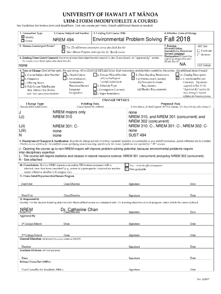 Fillable Online cms ctahr hawaii Uhm Form - Fill Out and Sign Printable ...