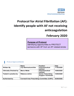 Fillable Online Guidelines for stroke prevention in patients with atrial fibrillation Fax Email ...