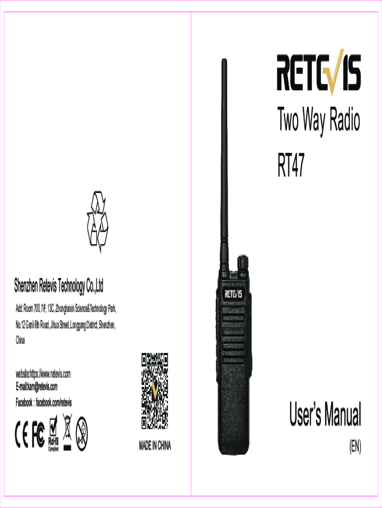 Fillable Online Discount Two Way Radio : Commercial Walkie TalkiesTwo ...