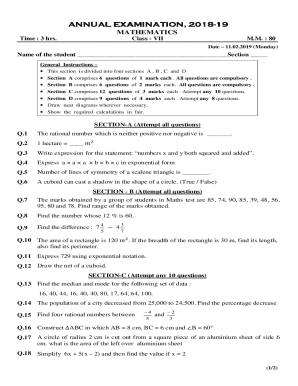 Fillable Online 7-maths Fax Email Print - pdfFiller