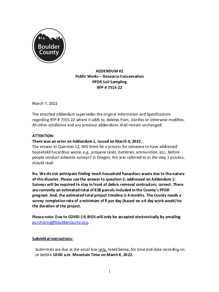 Fillable Online RFP-7315-22-Addendum-2.pdf - Boulder County Fax Email Print - pdfFiller