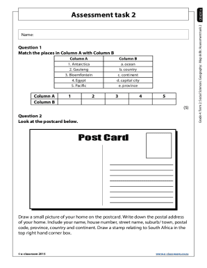 Fillable Online E-Classroom: Education worksheets for Grade R - 12 Fax ...