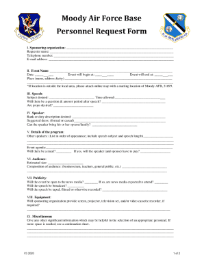 Fillable Online FUNDRAISER REQUEST FORM Fax Email Print - pdfFiller