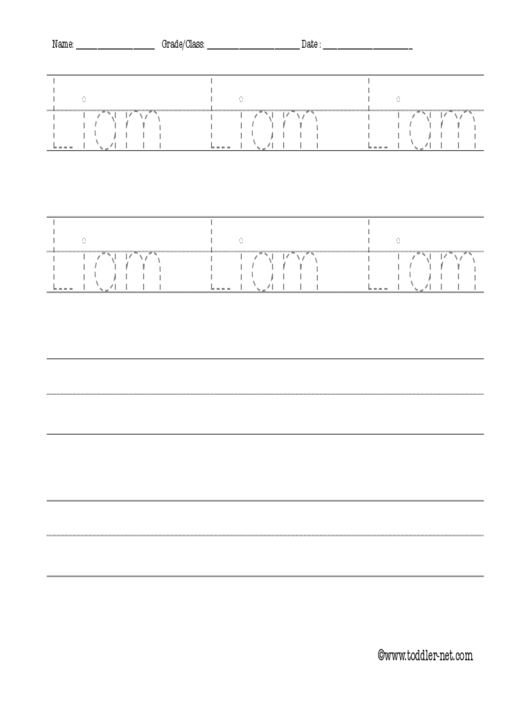 Preenchível Disponível Liam Name Tracing and Writing Worksheet ...
