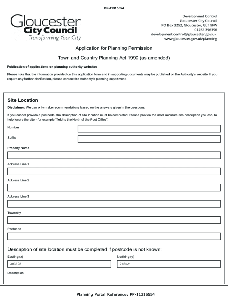 Fillable Online In strictest confidence - Gloucester City Council Fax ...