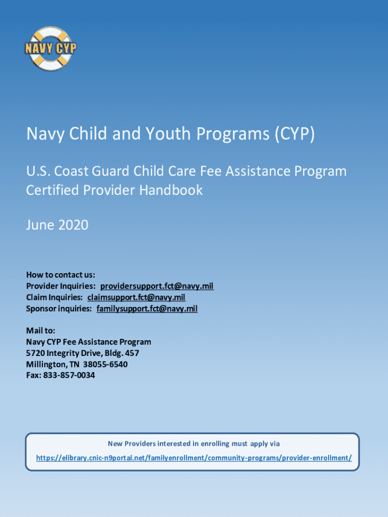 Fillable Online MILITARY CHILD CARE Coast Guard is Taking Steps ...