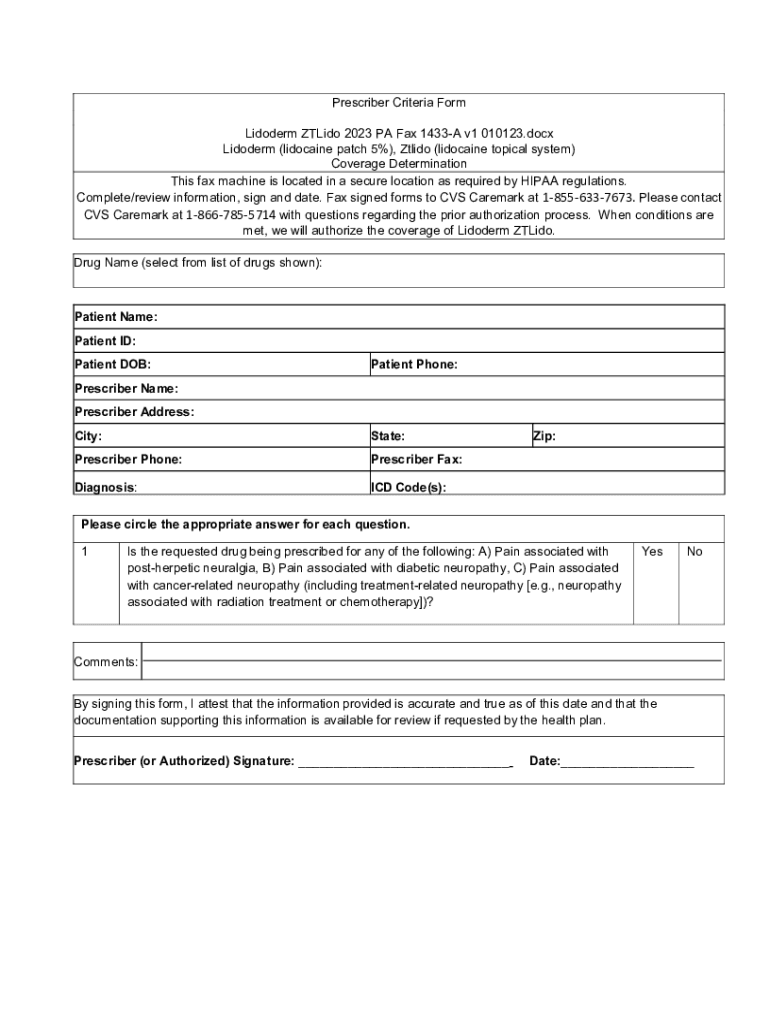 Fillable Online ZTLido (Lidocaine): Uses, Dosage, Side Effects ...