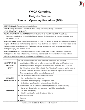 Fillable Online Sample Emergency Procedures Fax Email Print - pdfFiller