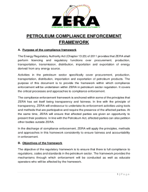 Fillable Online Education and Care - Compliance and Enforcement ...