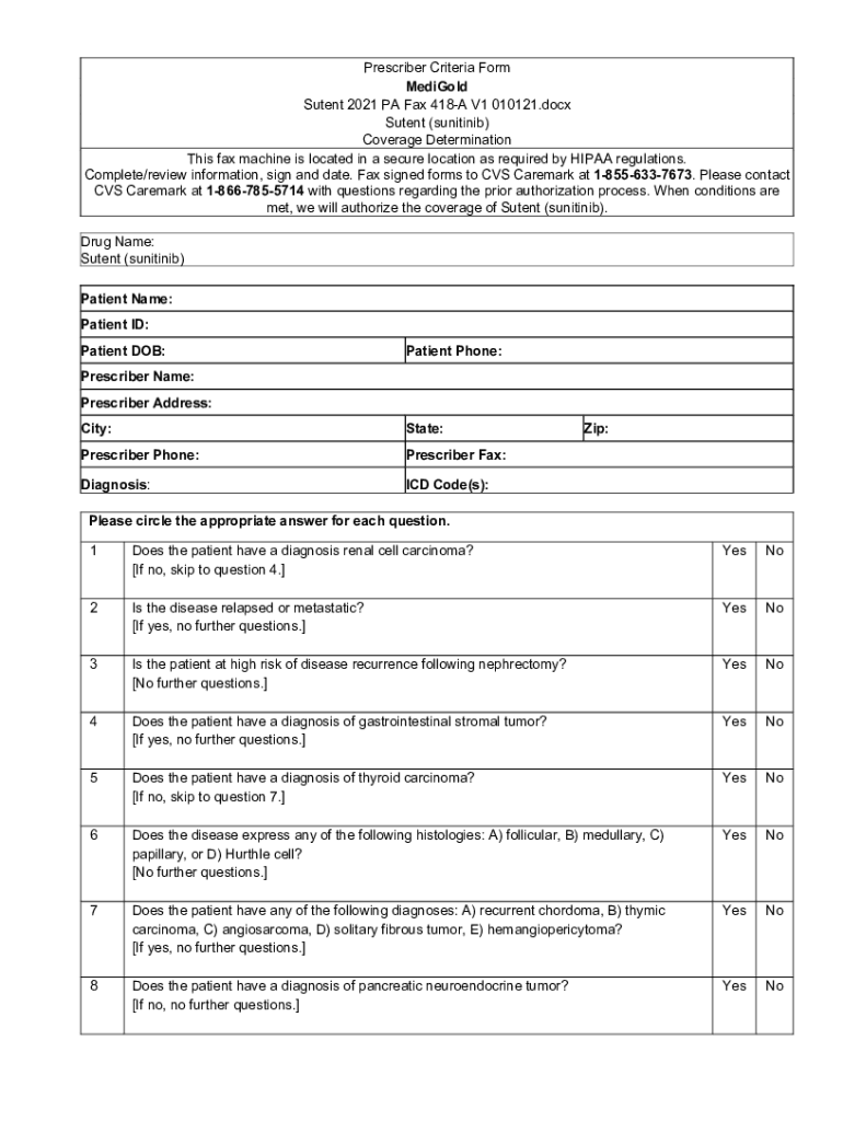 Fillable Online () - Authorization Criteria - Abarca Health Fax Email Print - pdfFiller