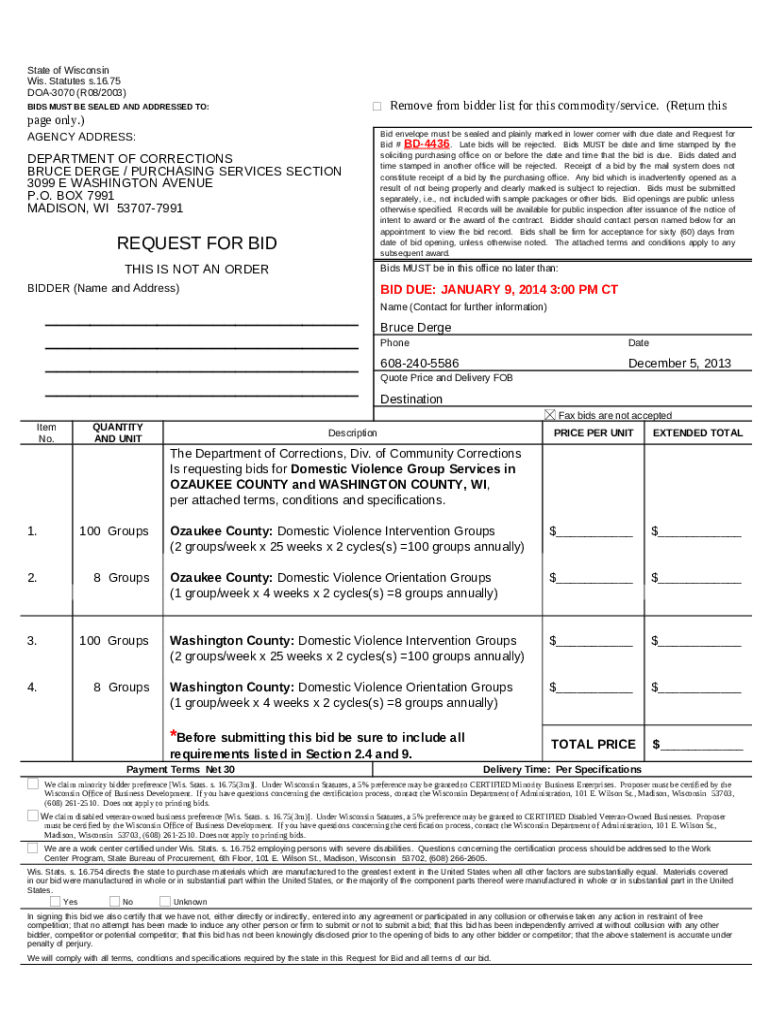 state bureau of procurement - VendorNet Doc Template | pdfFiller