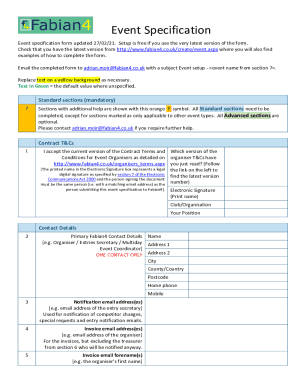 Fillable Online The APEX Event Specifications Guide Template - insights ...