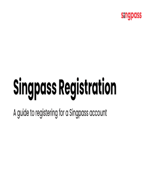 Fillable Online Application for Singpass Foreign user Account (SFA for ...