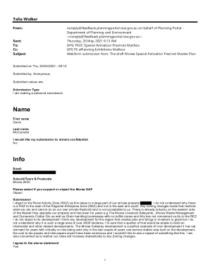 Fillable Online NSW Department of Planning - NSW Government Fax Email ...