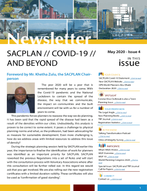 Fillable Online South African Council for Planners (SACPLAN) - Mr ...
