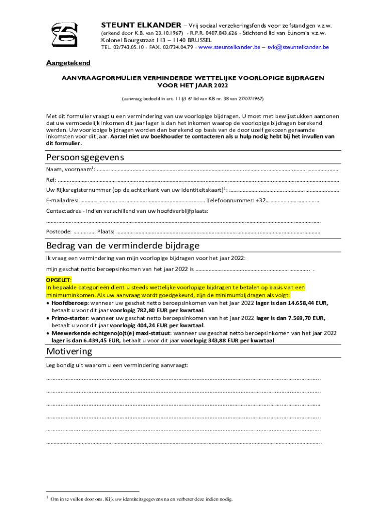 Invulbaar Online VERKLARING VOOR HET REGELMATIG VOLGEN VAN ...