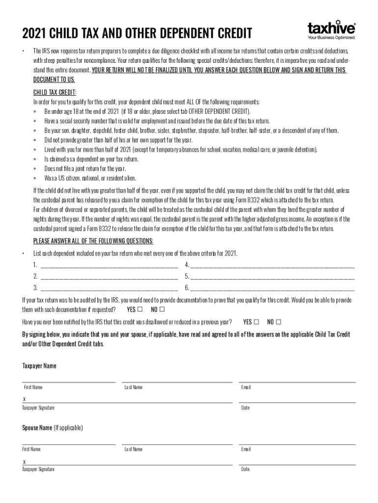 Fillable Online what is form 8867Earned Income Tax Credit - EITC ...