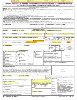 Fillable Online AE Form 190-1T, March 2015 (LCD Vers. 01.00 ...