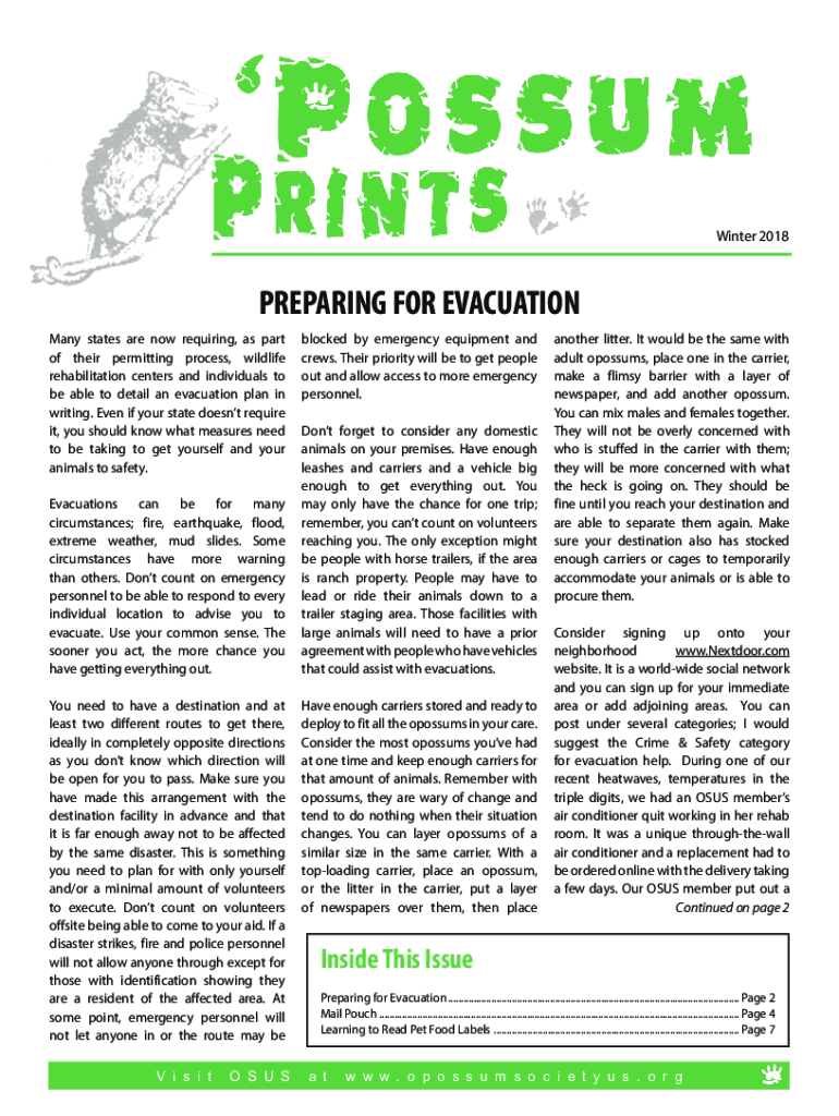 Fillable Online Wildlife Rehabilitation Permit Application Process - CA ...